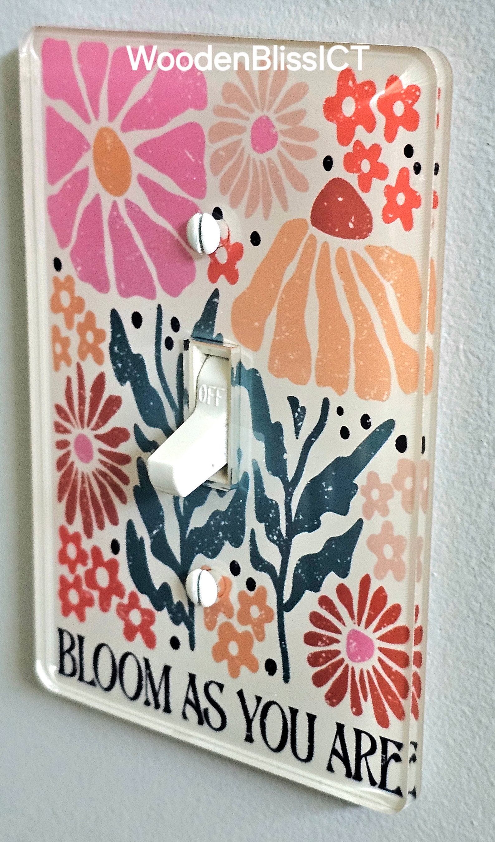 Boho Light Switch Cover