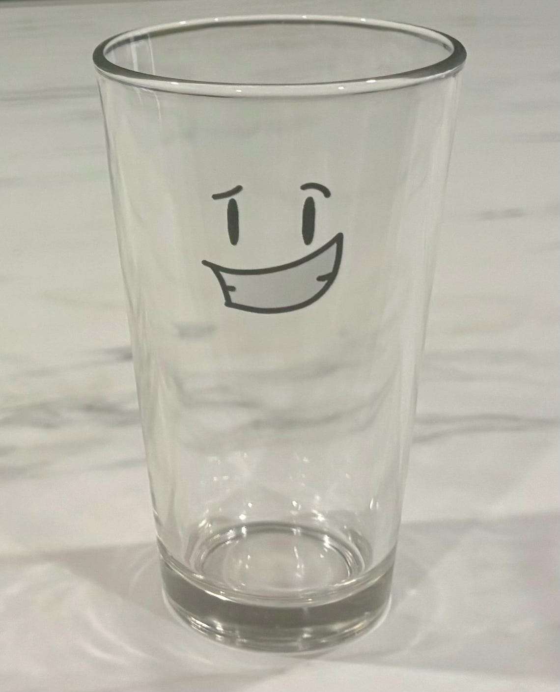 Inanimate Insanity OJ Glass 2.0 - 16oz Glass With Object Show Face - Etsy