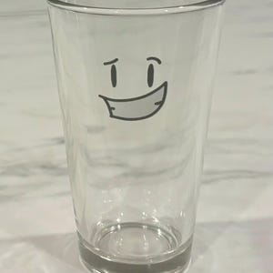 Inanimate Insanity OJ Glass 2.0 - 16oz Glass With Object Show Face - Etsy