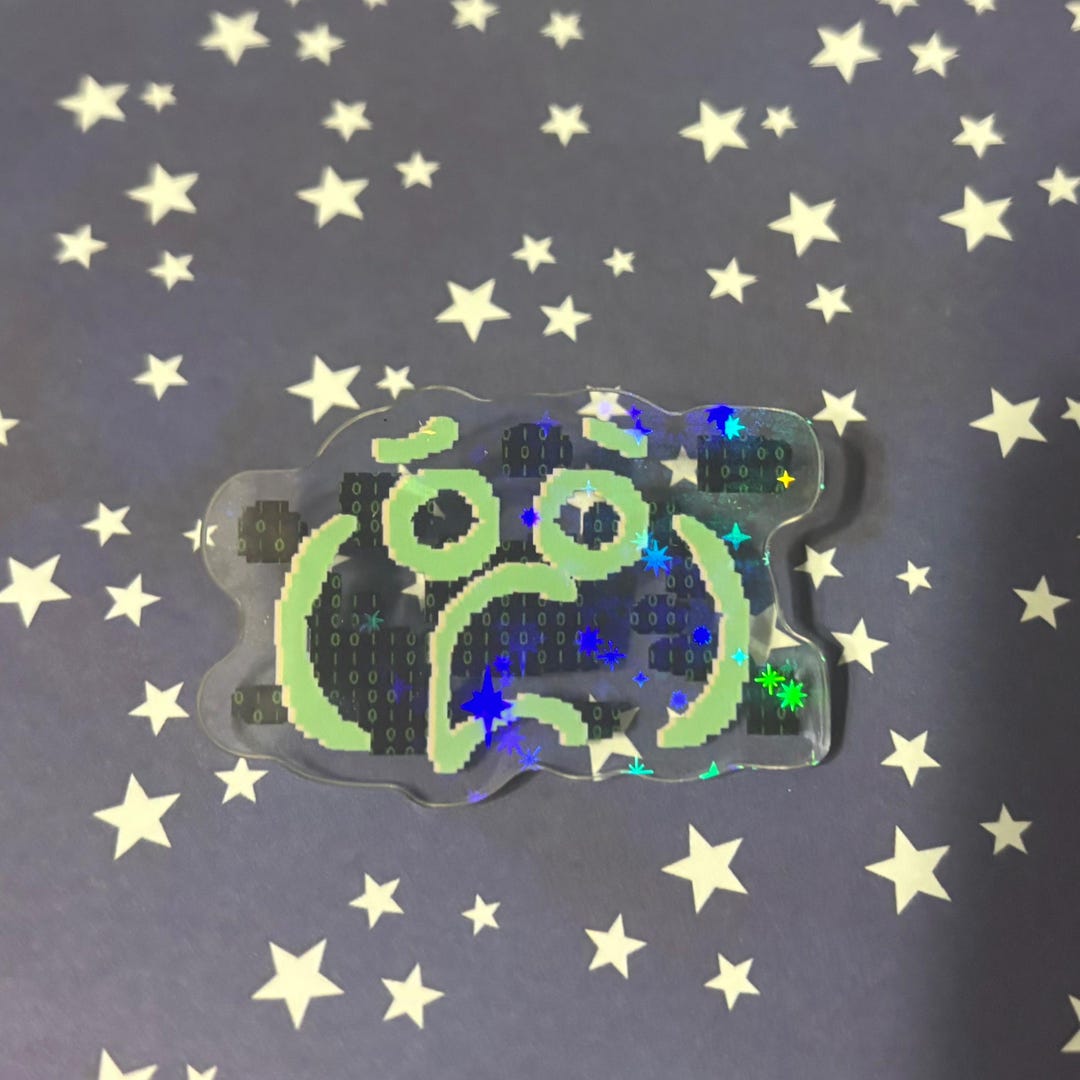 Codey Acrylic Pin - the Nightly Manor (TNM) - Etsy