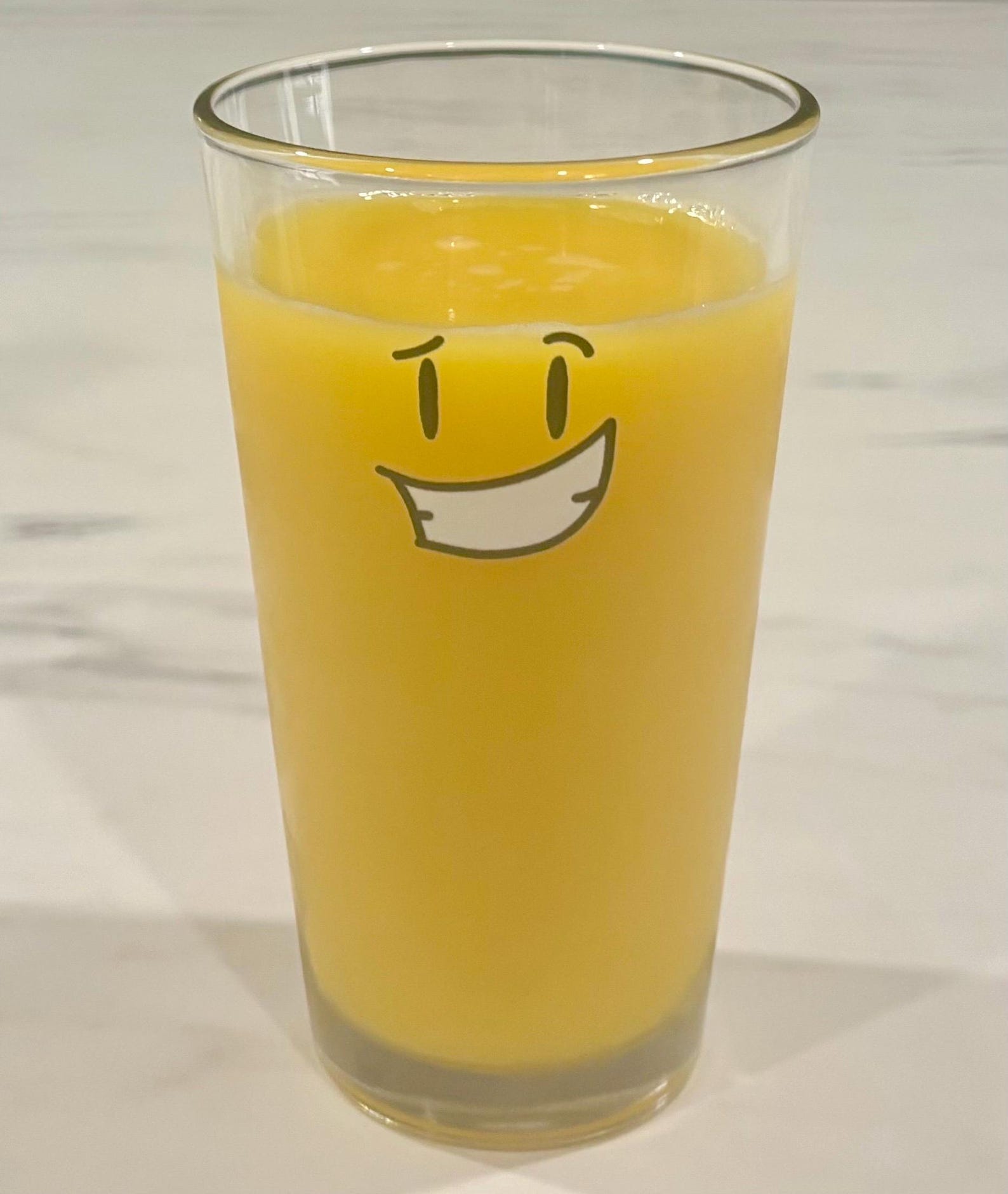 Inanimate Insanity OJ Glass 2.0 - 16oz Glass With Object Show Face - Etsy