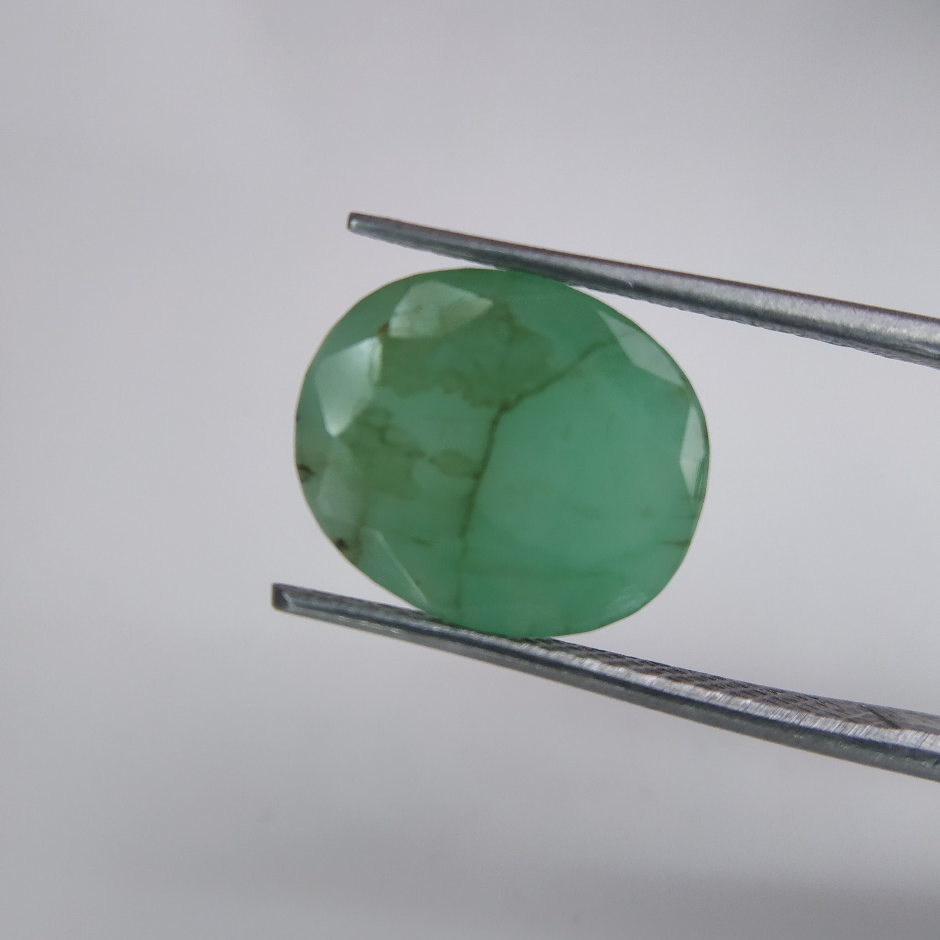 Genuine Emerald Gemstone for Ring or Pendant 3.22 Ct 11.70x9.95x 3.50 ...