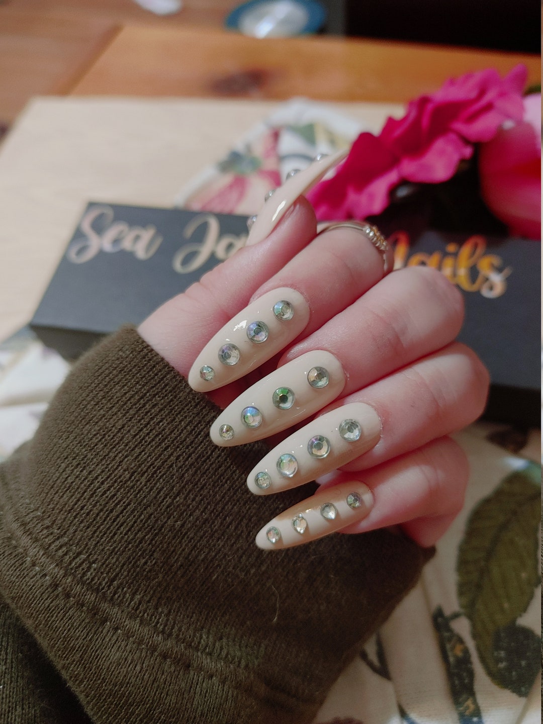 Euphoria - Cassie's Nails - HBO Show - Press on Nails - Etsy