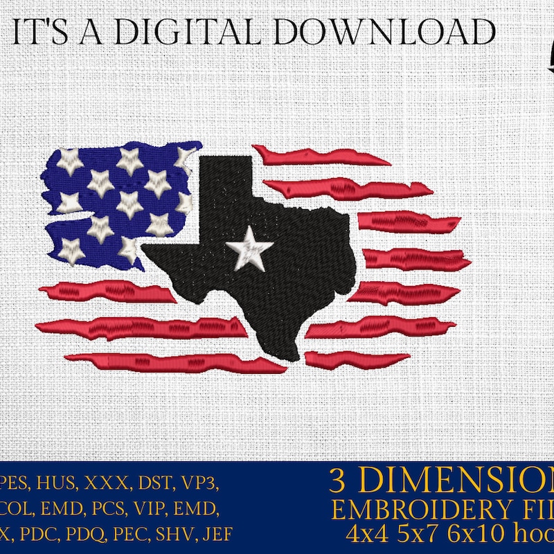 Texas Embroidery - Etsy