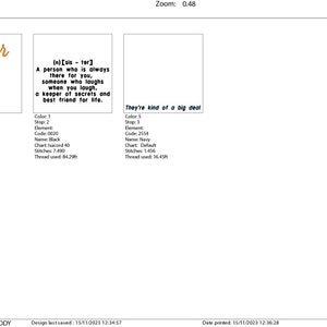 Machine Embroidery Files, Sister Definition, Always There, PES, DST ...