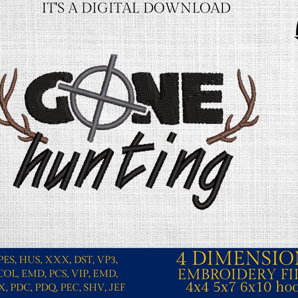 Hunting Embroidery Designs - Etsy