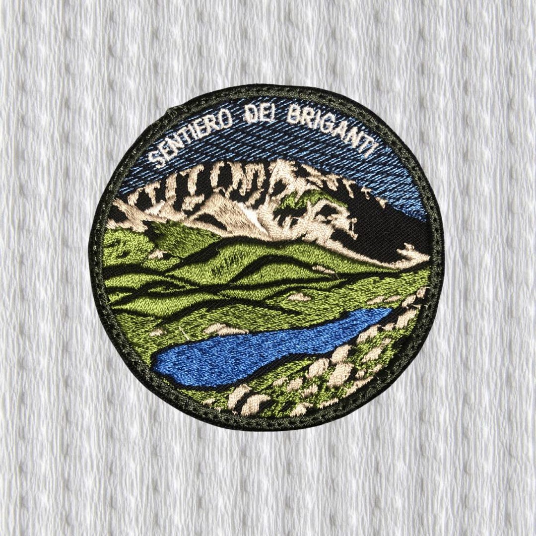 Sentiero Dei Briganti Patch – Lago Della Duchessa Hiking Badge – Italy ...