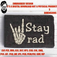 Radiation Symbol - Machine Embroidery Design - Etsy