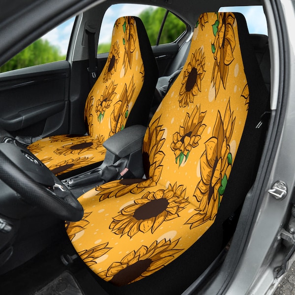 Sunflower Car Seat Covers