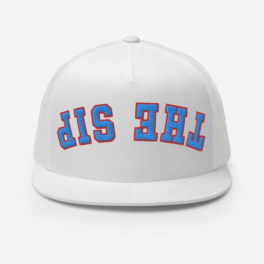 Ole Miss Trucker Hat the Sip Upside Down Cap, High-profile, University ...