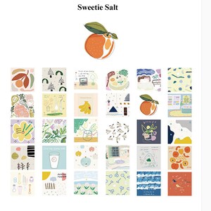 60 Sheets Still Love You Series Girls Sticker Gride Sticker Check ...