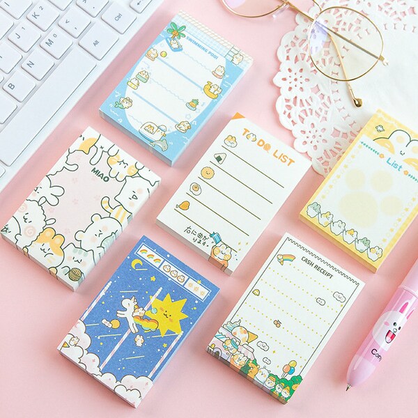 Korean Sticky Note - Etsy