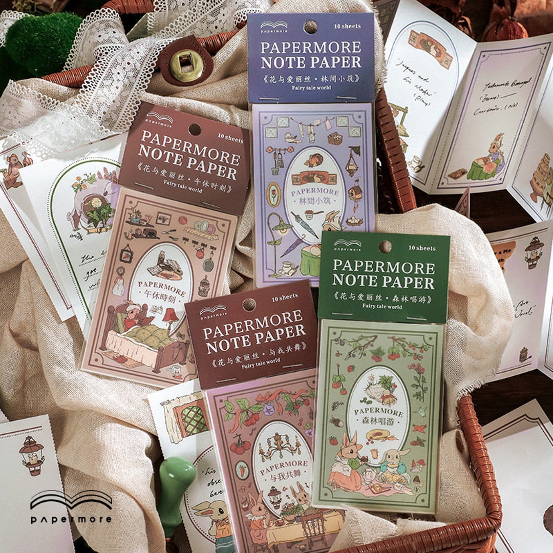 10sheets/set,fairy Tale World Notepad, Journaling Notepad,gift for Kids ...