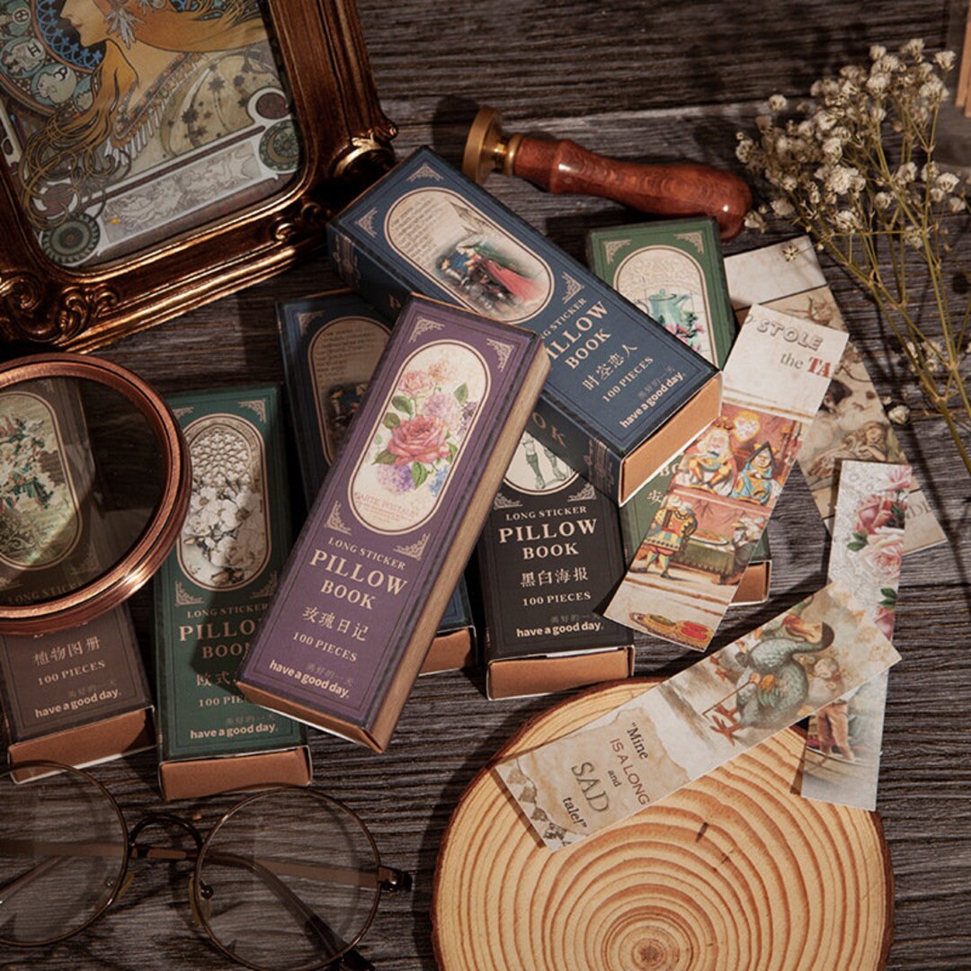 100 Pieces,art Sticker,journaling Sticker,sticker for Scrapbooking ...