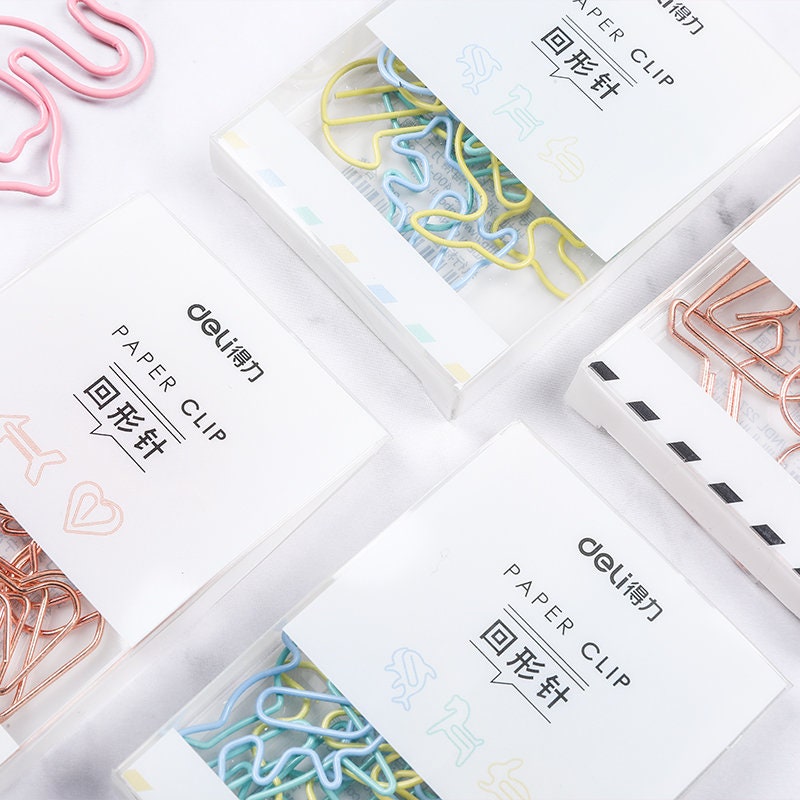 12 pc set washi tape clip craft project accessories planner | Etsy