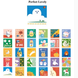 60 Sheets Still Love You Series Girls Sticker Gride Sticker Check ...