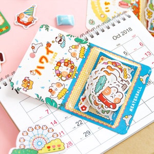 40 Sheets/pack Sticker Cartoon Rabbit Sticker Web Celebrity Sticker ...