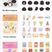 40 Sheets6 Types walking Planet Series Sticker Package - Etsy