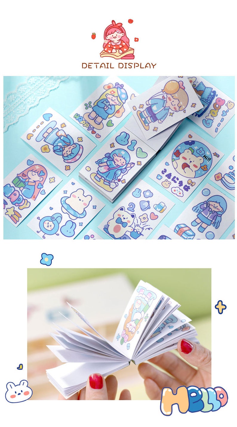 50 Sheets4types Yaya Institute Series Sticker | Etsy