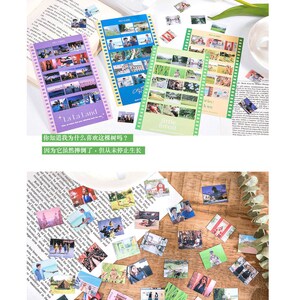 2 Sheets,8 Types,film Life Series Sticker,old Movie Themed,ins Style ...
