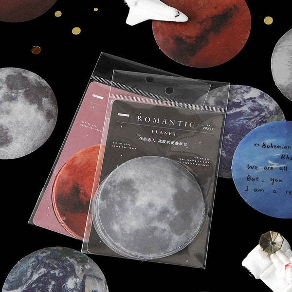 Space Sticky Notes - Etsy