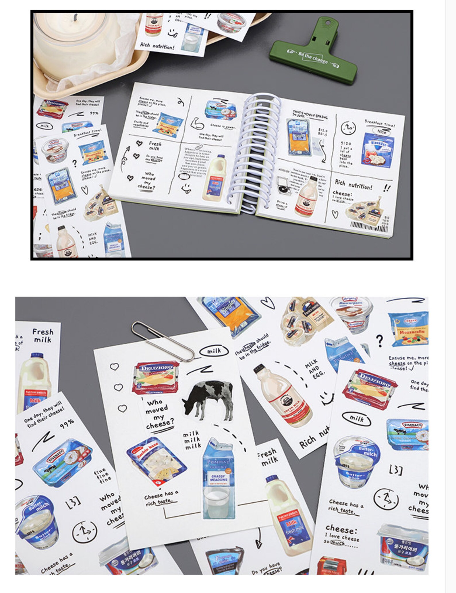 6pcs/packsupermarket Sticker Packsticker Grab Bagdie - Etsy