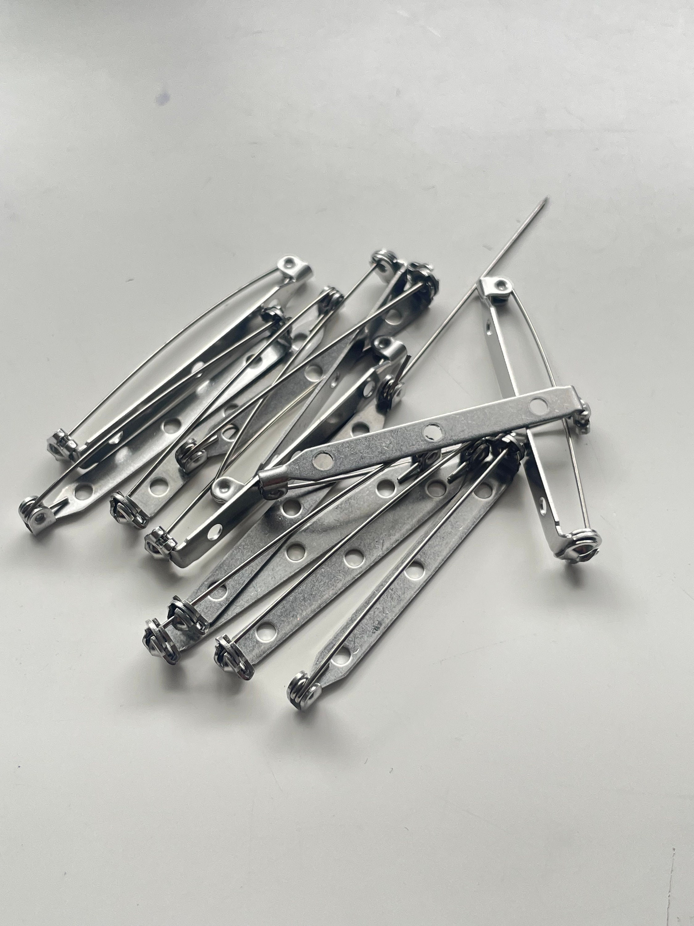 Safety Pin for Craft / Safety Pin Back / Clasp Bar Pins for Brooches ...