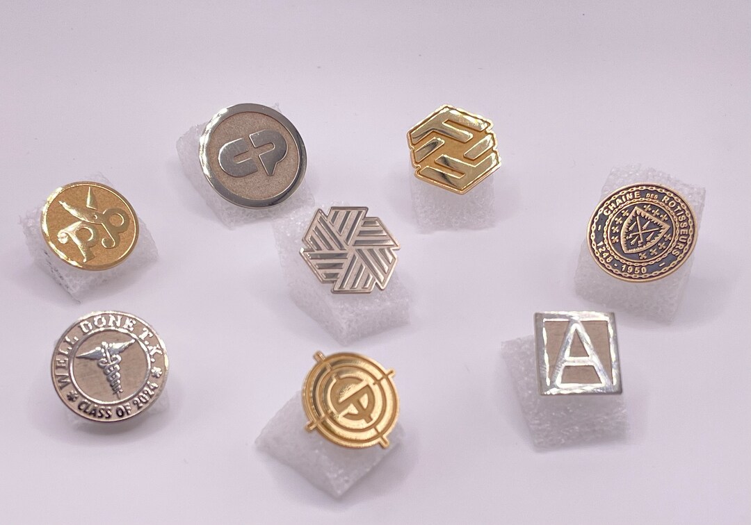 Magnetic Custom Logo Pin, Magnetic Corporate Logo Pin, Custom Lapel Pin ...