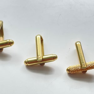 Raw Brass Cufflinks Back - Etsy