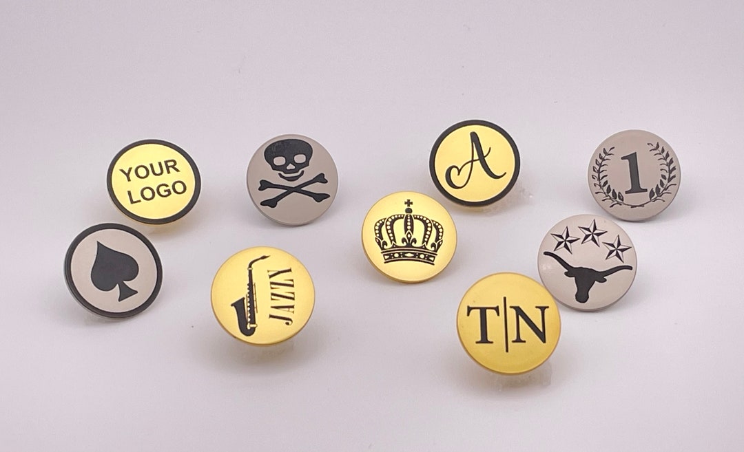 Custom Laser Etched Lapel Pin, Personalized Lapel Pin, Fast Lapel Pin ...