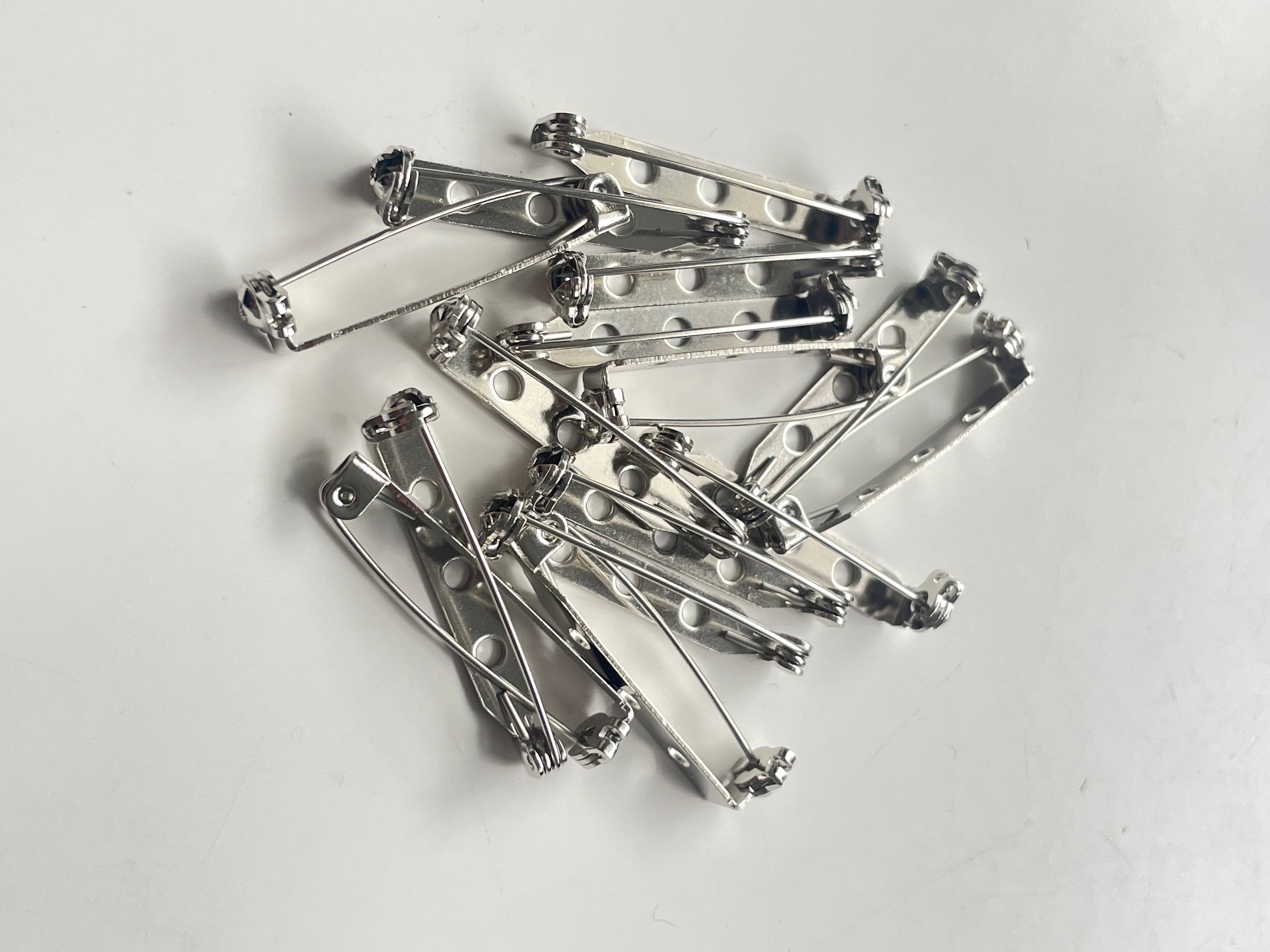 Safety Pin for Craft / Safety Pin Back / Clasp Bar Pins for Brooches ...