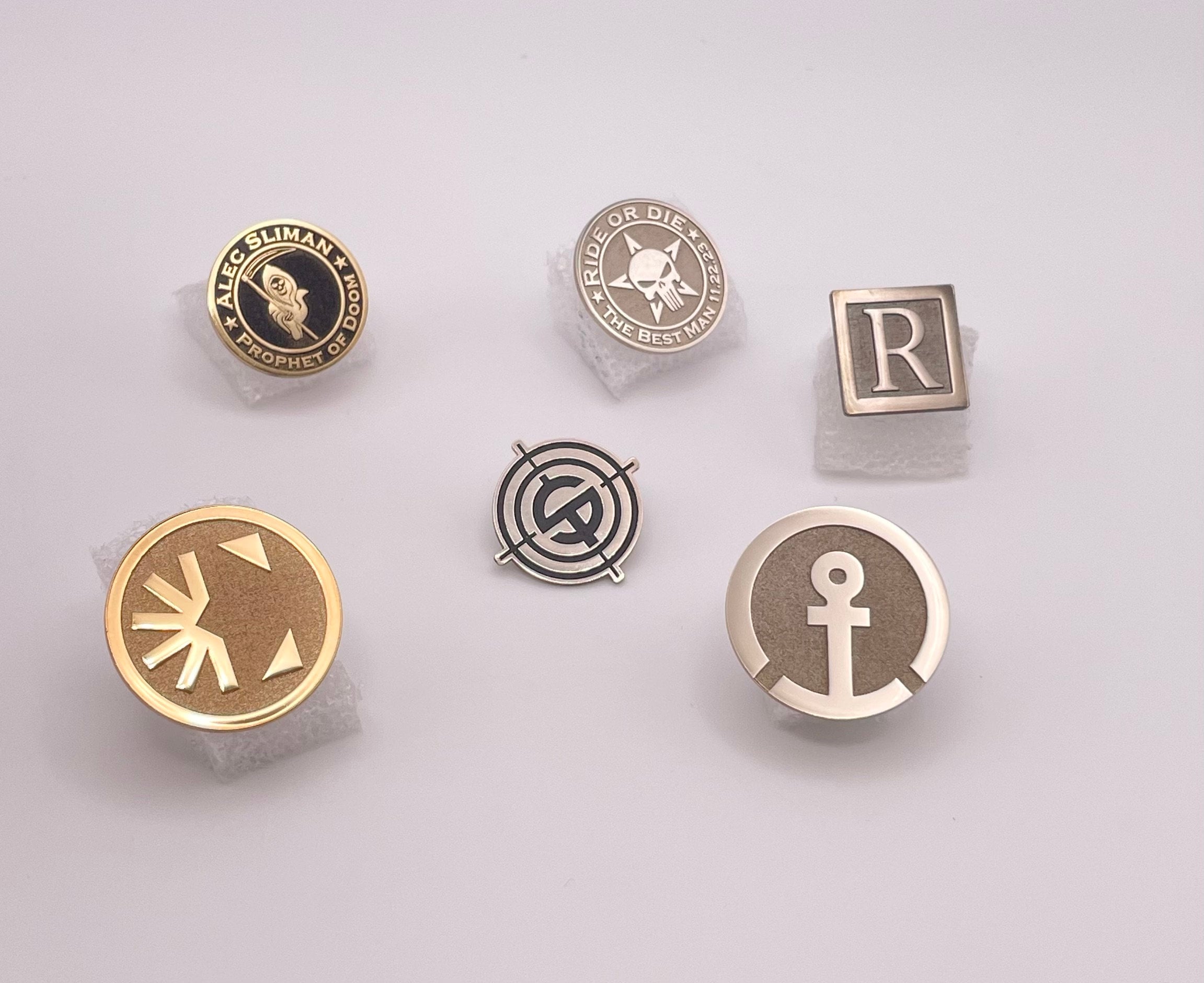 Magnetic Custom Logo Pin, Magnetic Corporate Logo Pin, Custom Lapel Pin ...