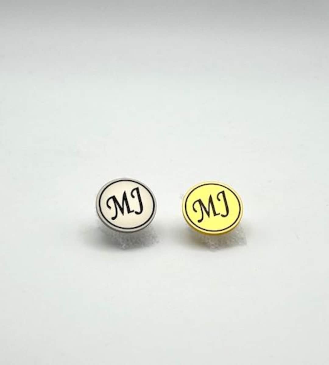 Personalized Initial Lapel Pin, Monogram Lapel Pin, Initial Lapel Pin ...