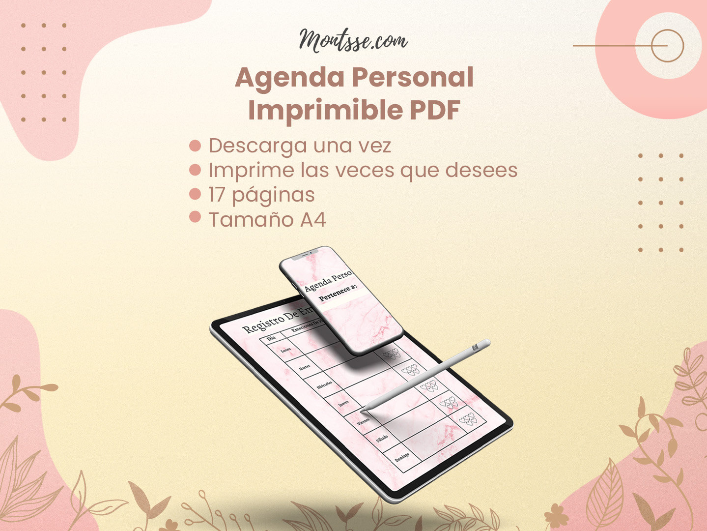 Mi Agenda Personal - Etsy España