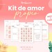 Planner de amor propio y cuidado personal, Kit de amor propio - Etsy España