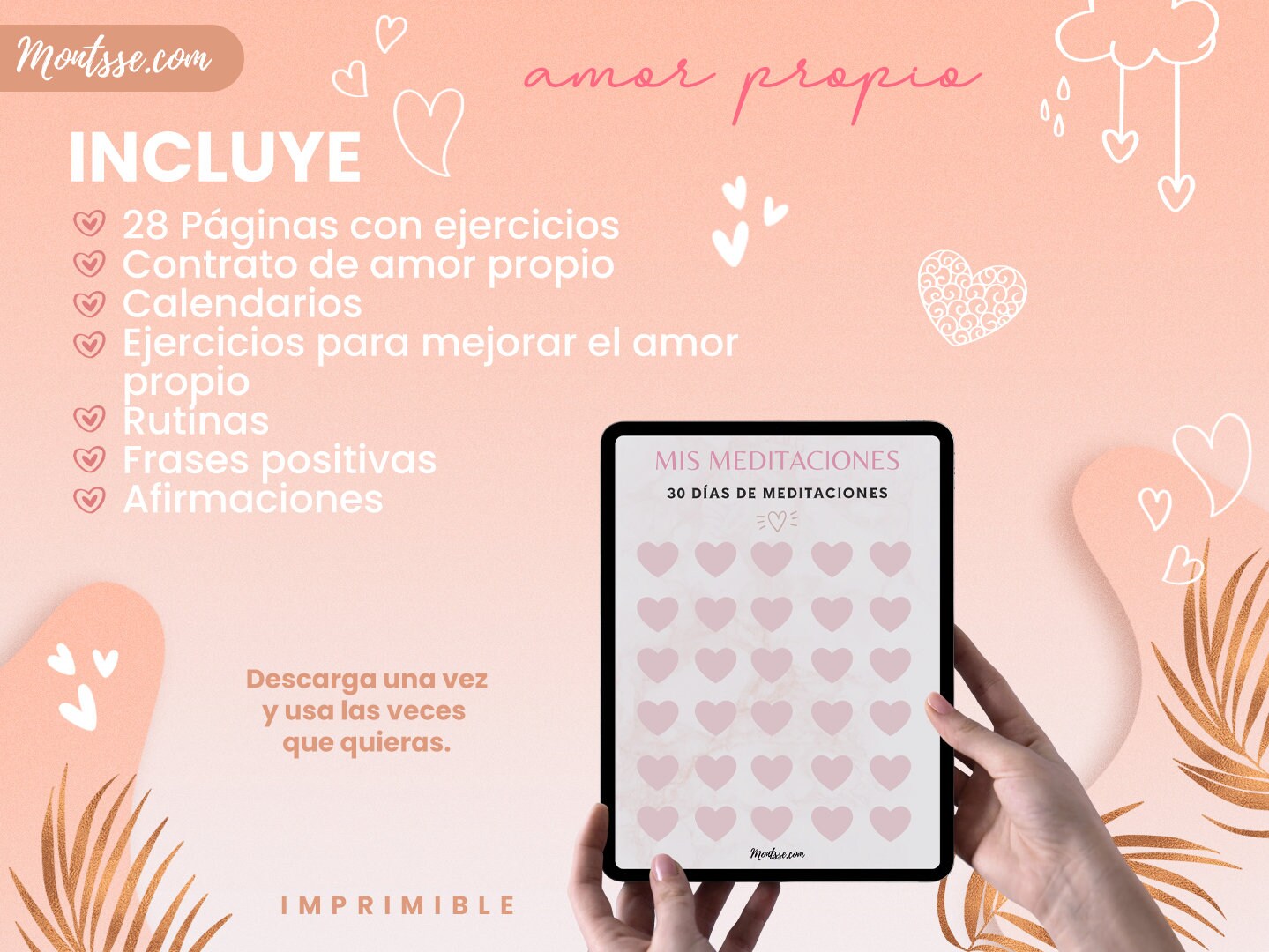 Libreta de Ejercicios De Amor Propio - Etsy España