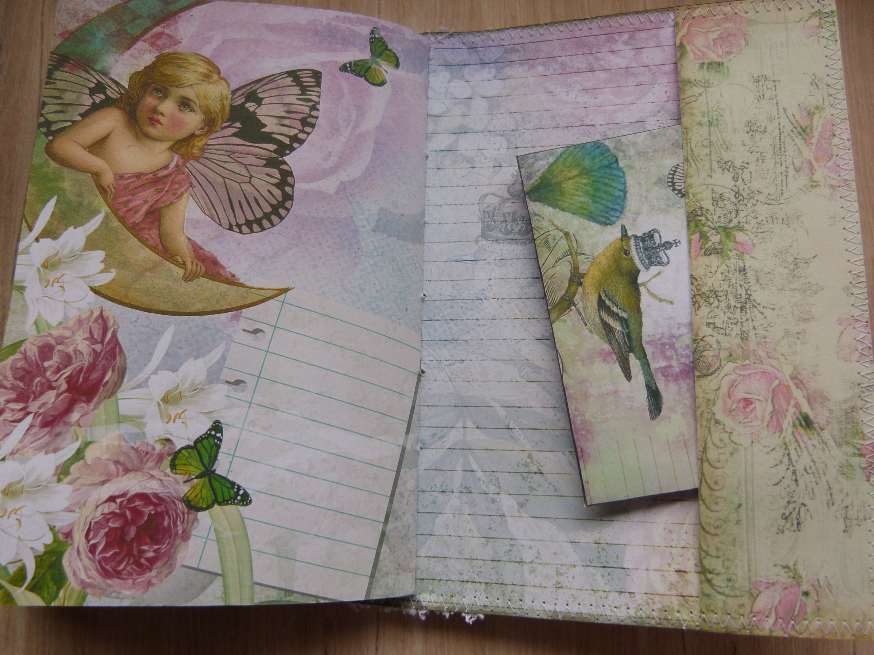 Fairy Themed Junk Journal / Traveller's Notebook - Etsy UK