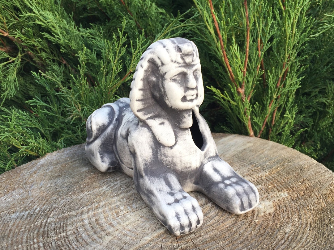 Ceramic Sphinx Sculpture for Aquarium Fish Cave Aquarium - Etsy