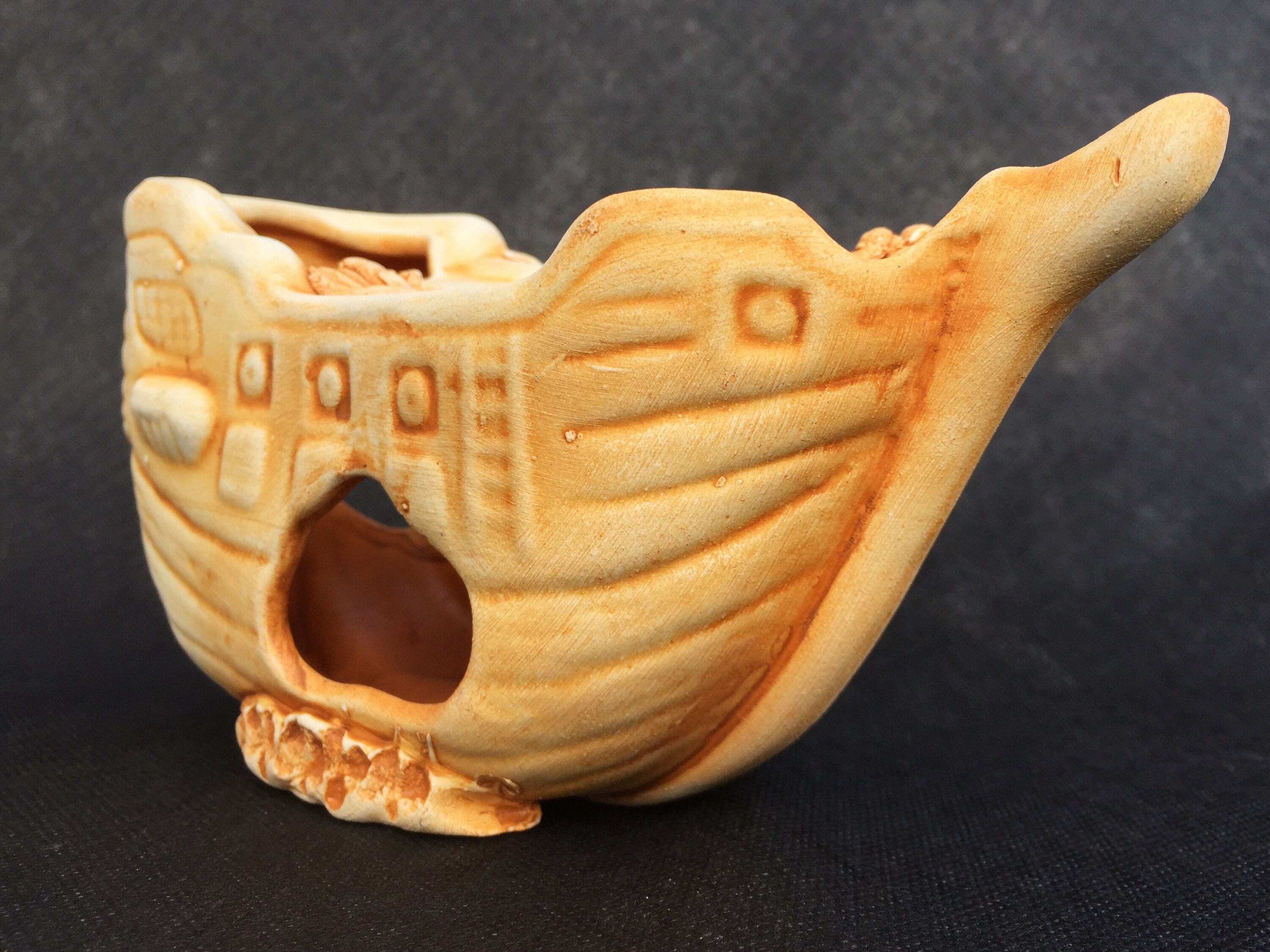 Aquarium Sculpture Ceramic Boat, Aquarium Decoration, Fish Tank ...