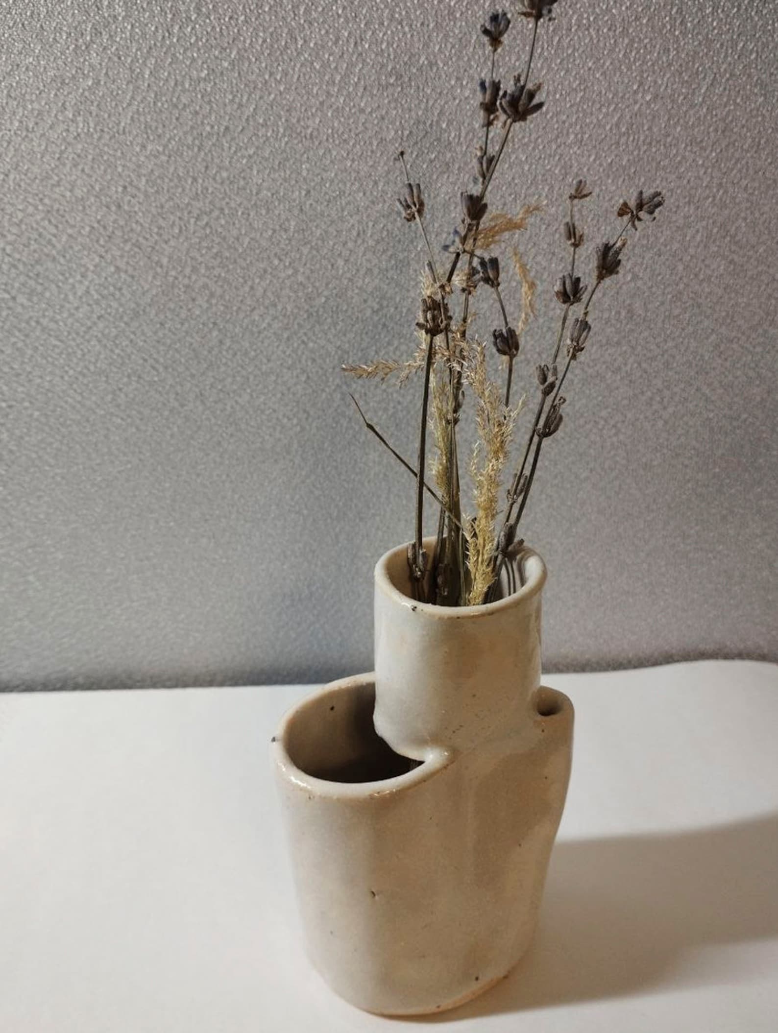 Ikebana Vase Japandi Style Vase Small Vase Dried Flower - Etsy