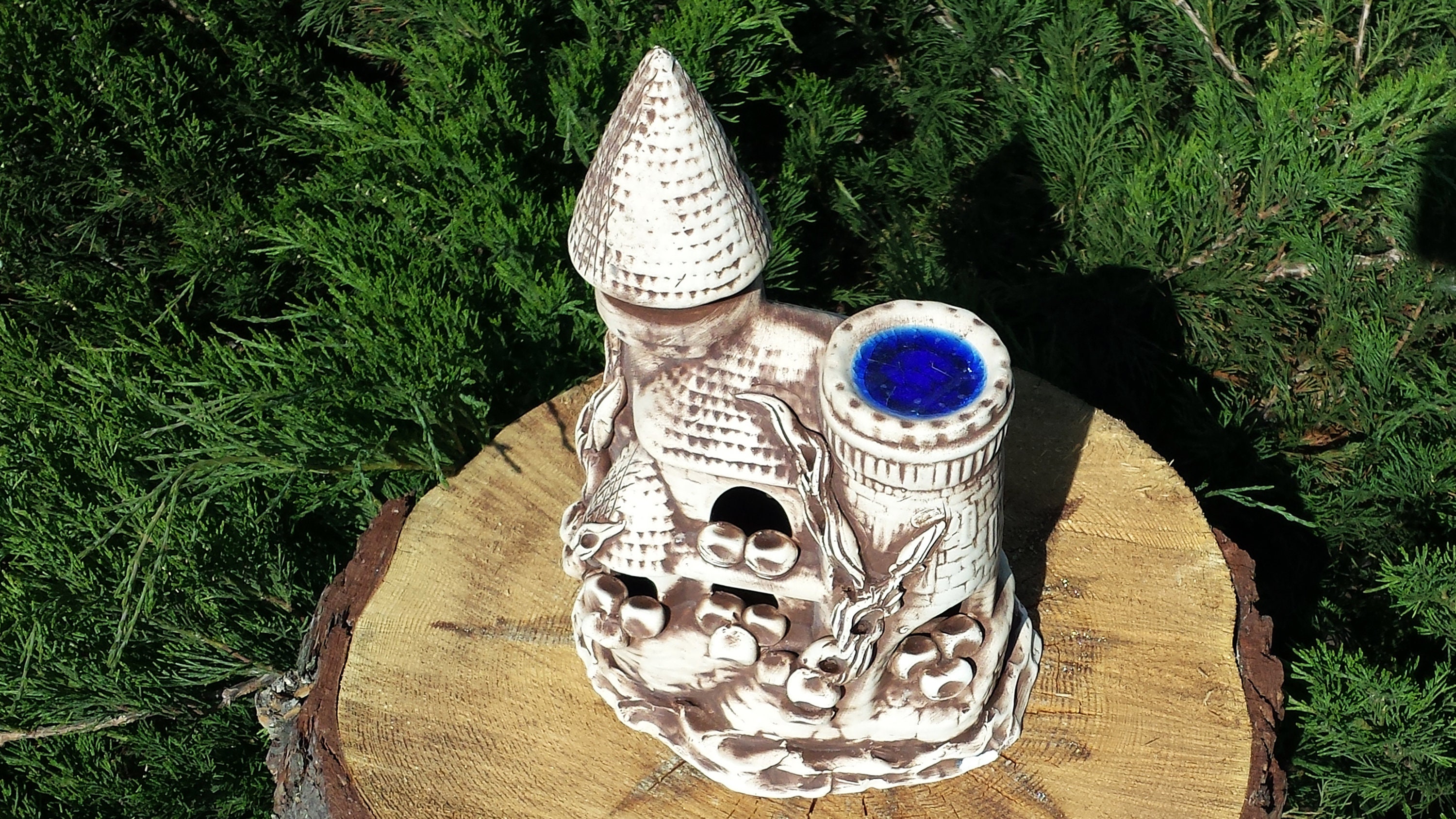 Ceramic Fairy Castle for Aquarium Aquarium Ceramic Fairy - Etsy