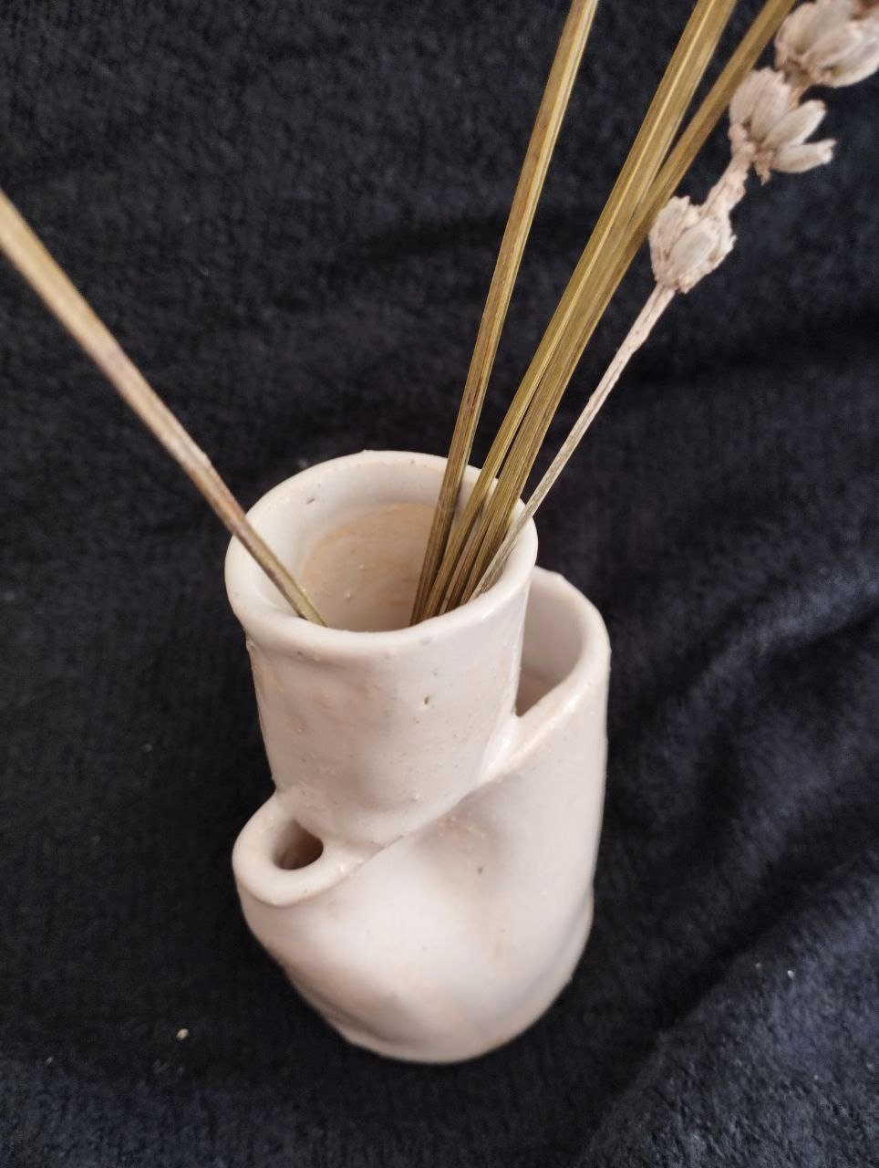 Ikebana Vase, Japandi Style Vase, Small Vase, Dried Flower Vase ...