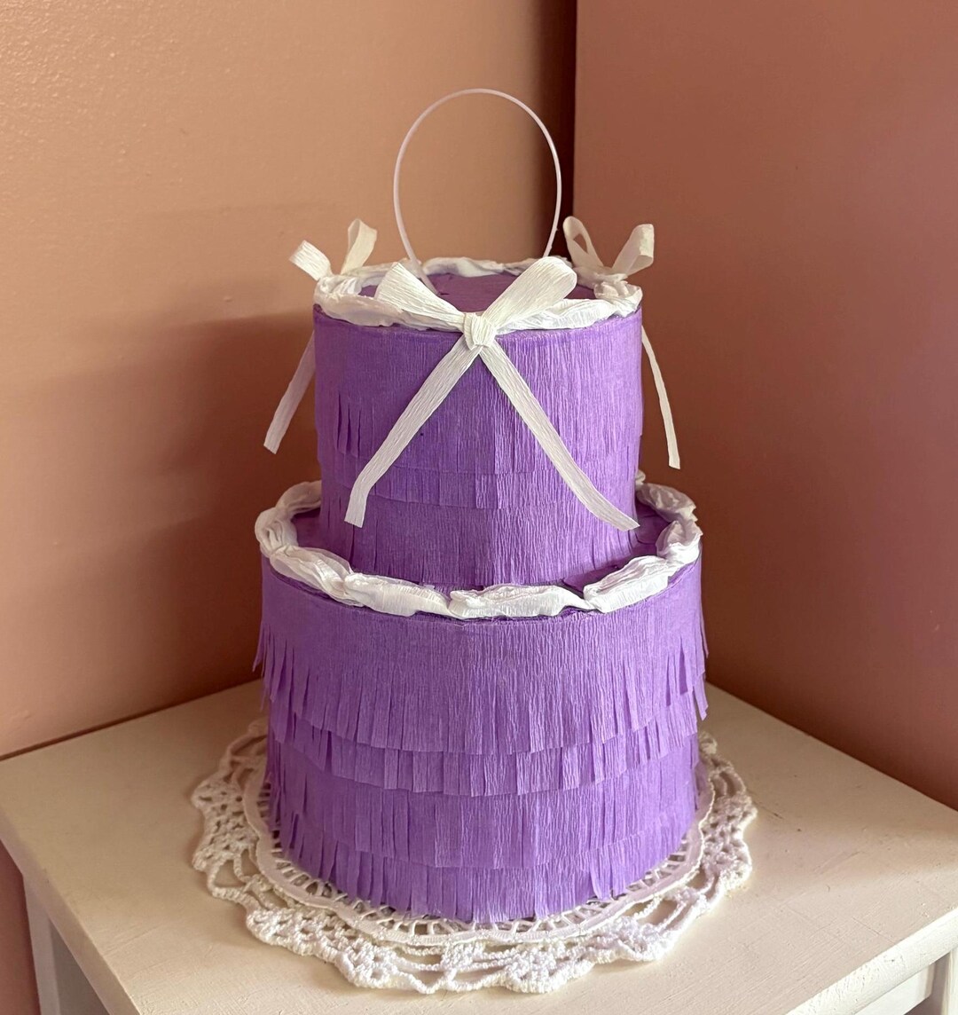Mini Bow Cake Piñata - Etsy