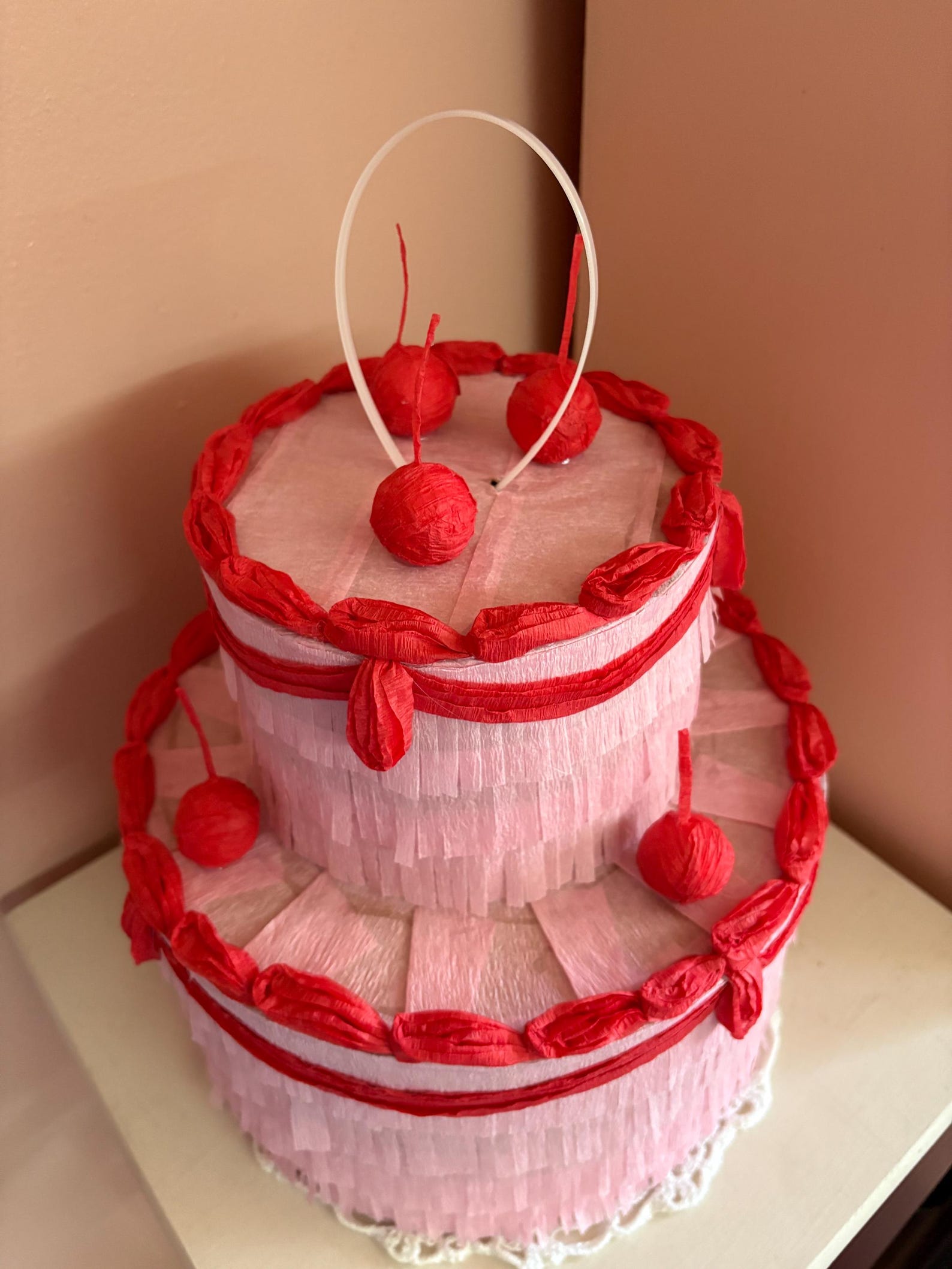 Customizable Cherry Cake Piñata - Etsy