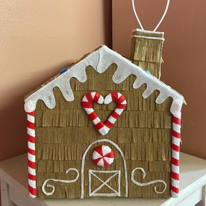 Gingerbread House Piñata - Etsy