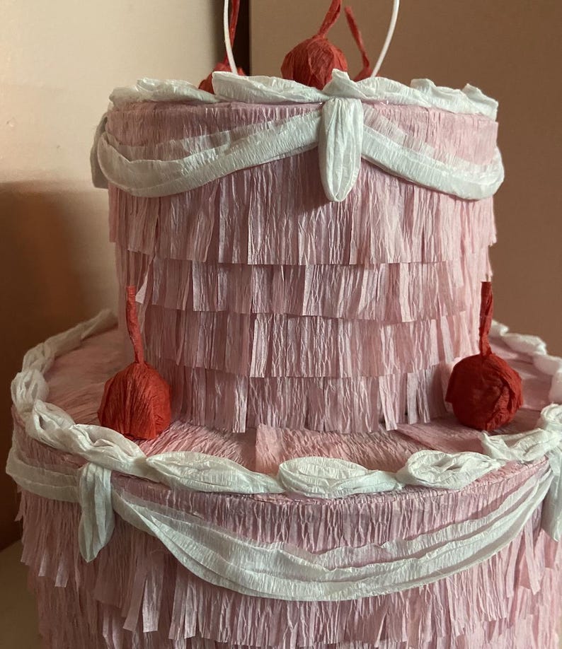 Customizable Cherry Cake Piñata - Etsy