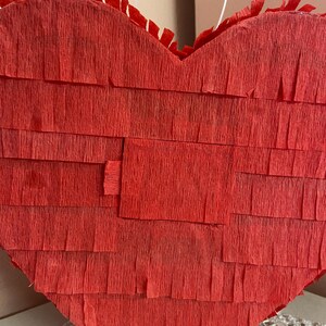 Red and Black Heart Piñata - Etsy