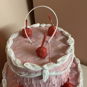 Customizable Cherry Cake Piñata - Etsy