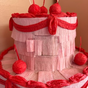 Customizable Cherry Cake Piñata - Etsy