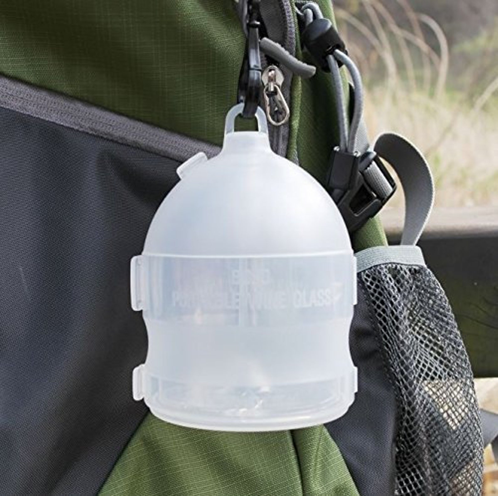 Collapsible Wine Glass Travel Cup Portable Reusable Plastic Glass ...